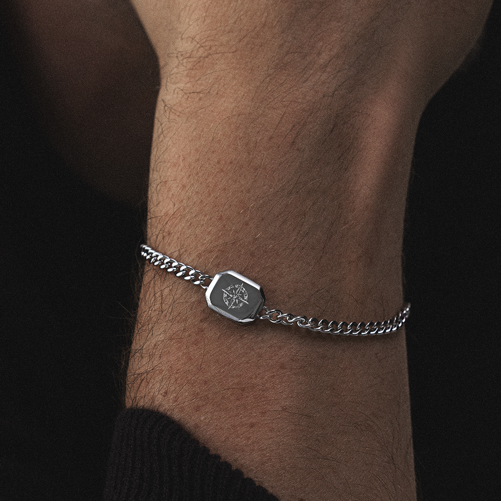 Windrose II Bracelet Silver – Paul Hewitt