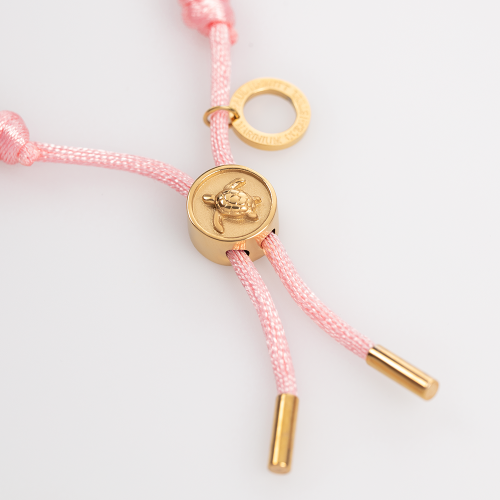 Turtle Anchor Chain Armband Gold Rosa – Paul Hewitt