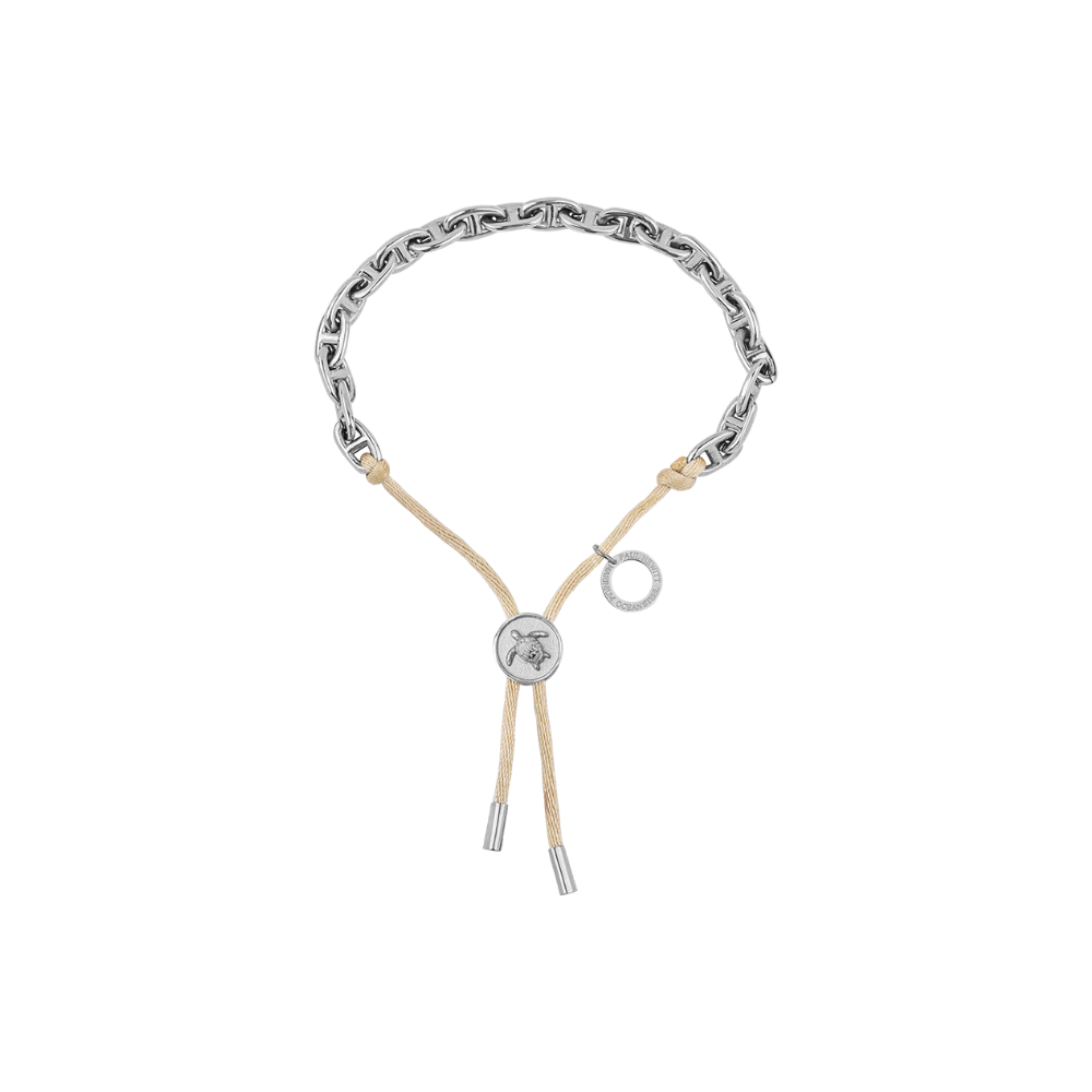 Turtle Anchor Chain Armband Silber Sand – PAUL HEWITT